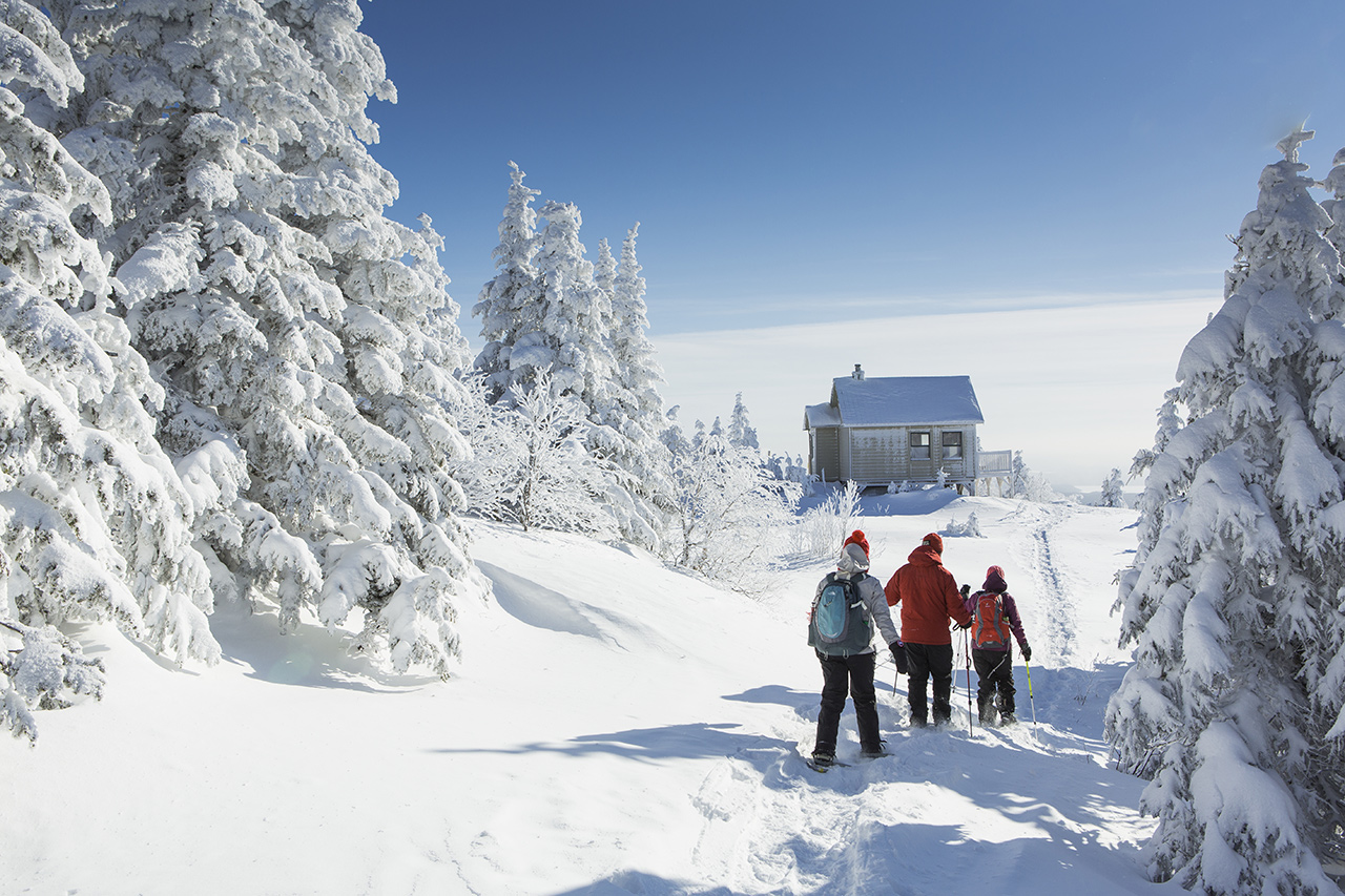 Activités plein air d'hiver - Raquette, ski de fond, chalets - Sépaq