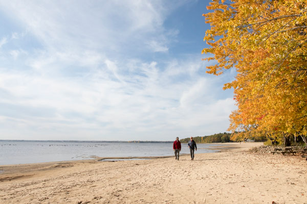 Camping d'automne au Québec - Sépaq